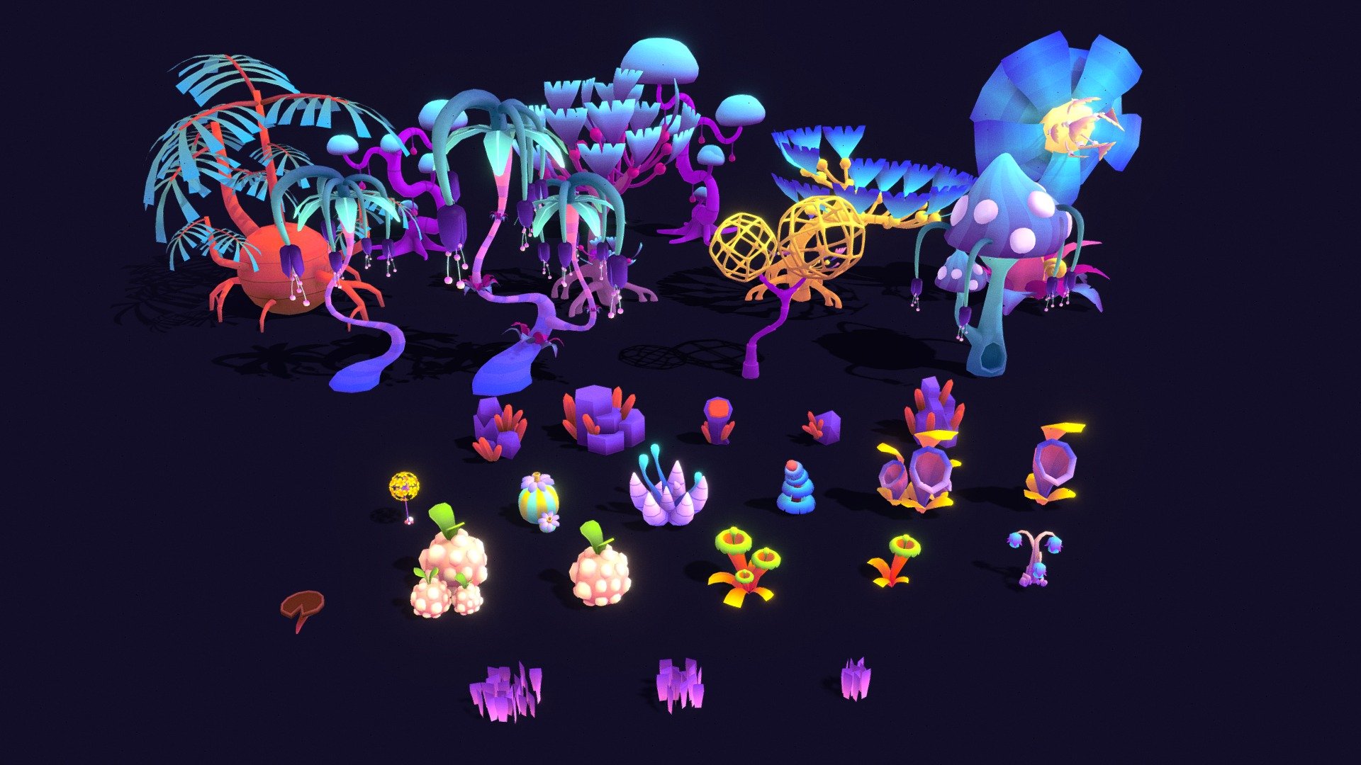 Stylize Nature Pack 03 - deep3dsea