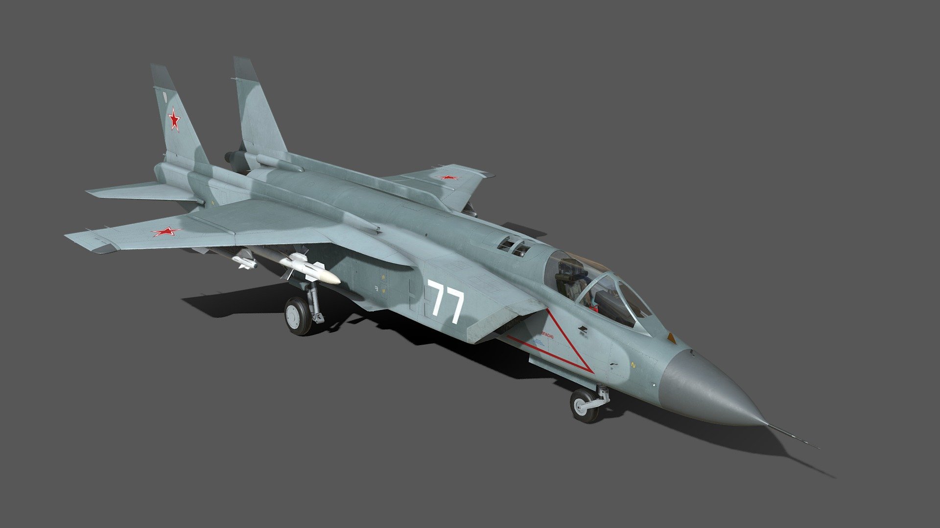 Yak-141 VTOL jet fighter - deep3dsea