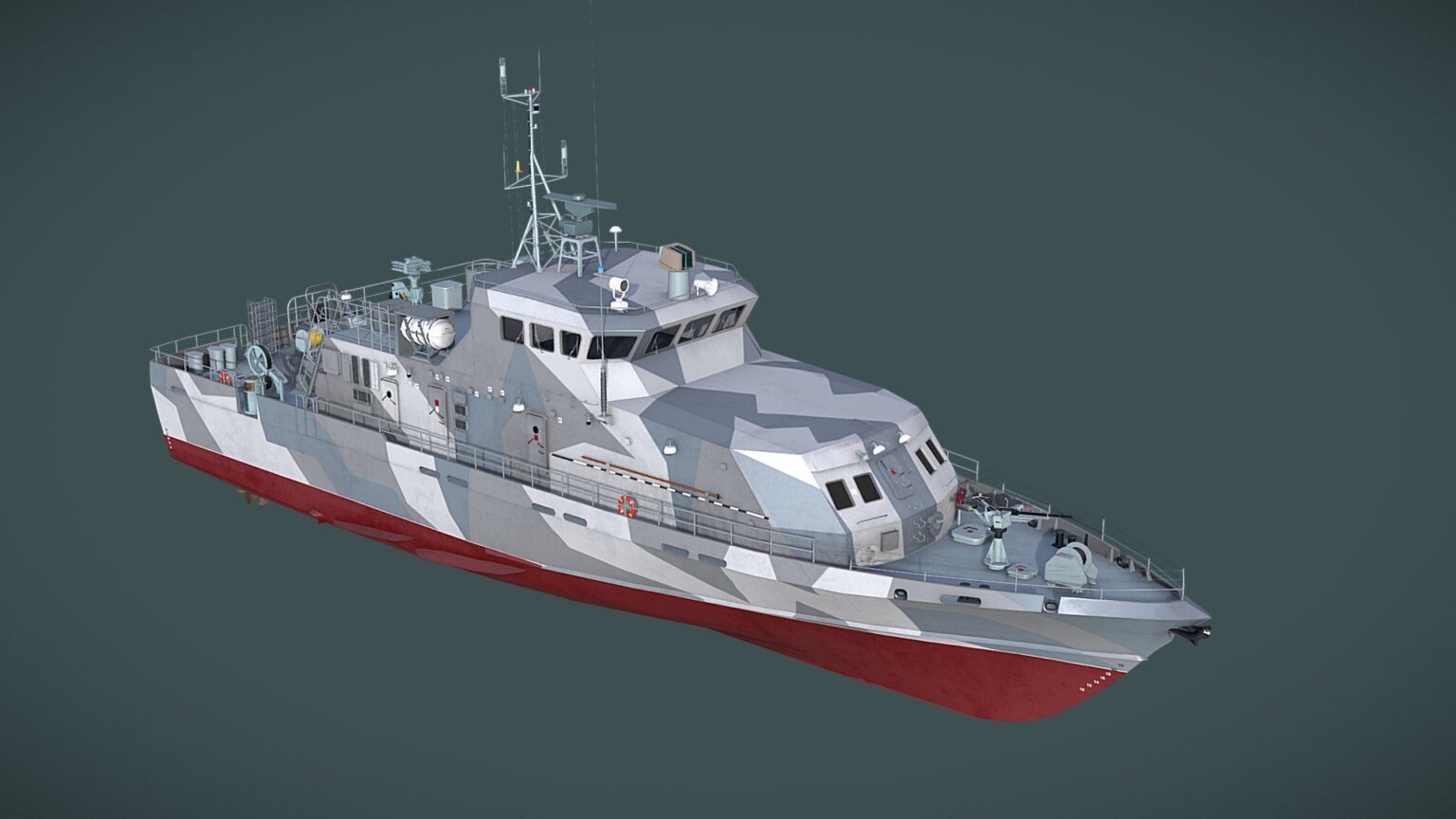 pr 21980 Grachonok-class anti-saboteur ship - deep3dsea