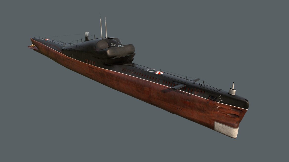 Project 665 Whiskey Long Bin submarine - deep3dsea