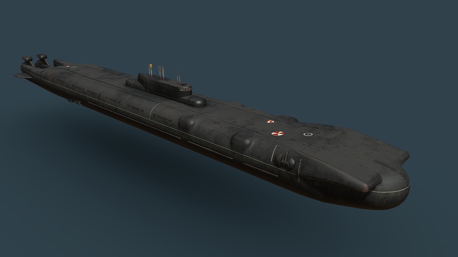 Project 717 amphibious Transport Submarine - deep3dsea