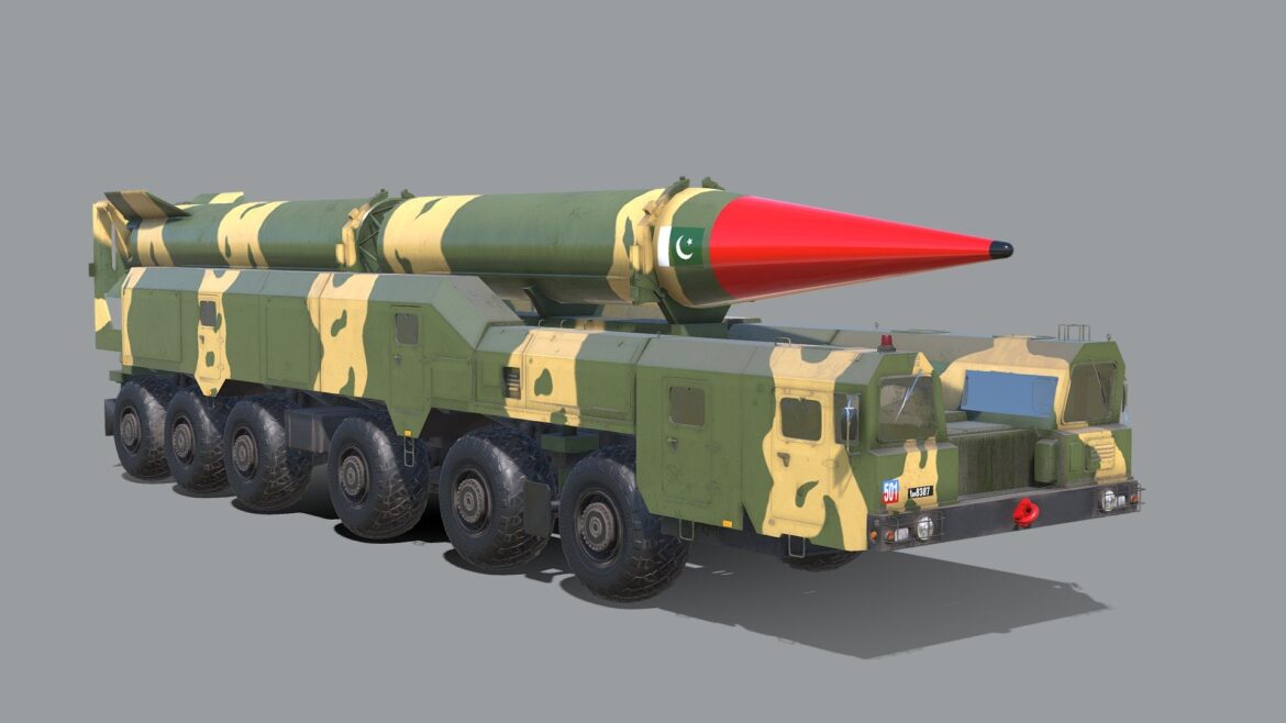 Shaheen-2 missile launcher - deep3dsea