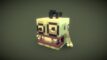 3D Pixel Micro Zombie Brian - deep3dsea