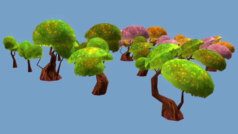 Download Army of trees 3D Model | deep3dsea