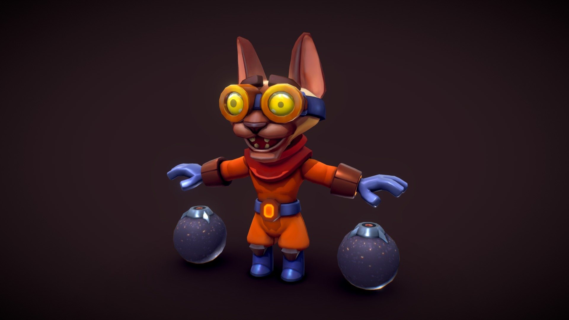 Bomber Cat - Preview - deep3dsea