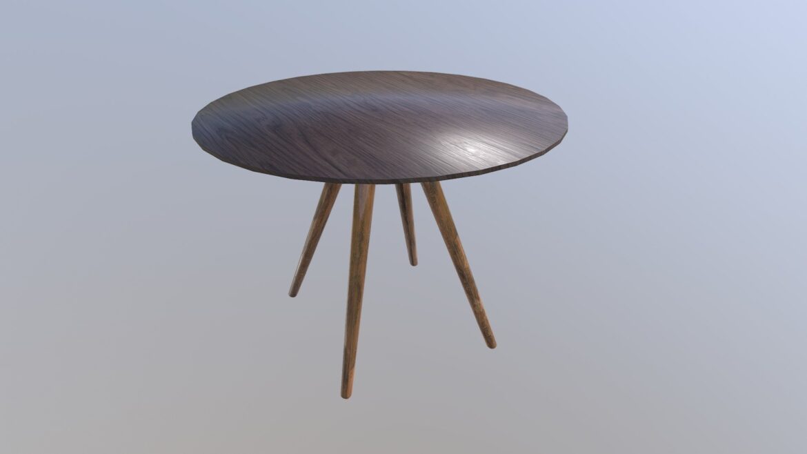 Draper Table Dining - deep3dsea