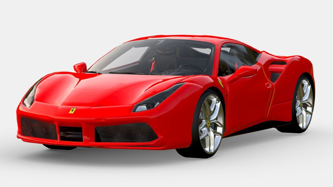 Ferrari 488 GTB - deep3dsea
