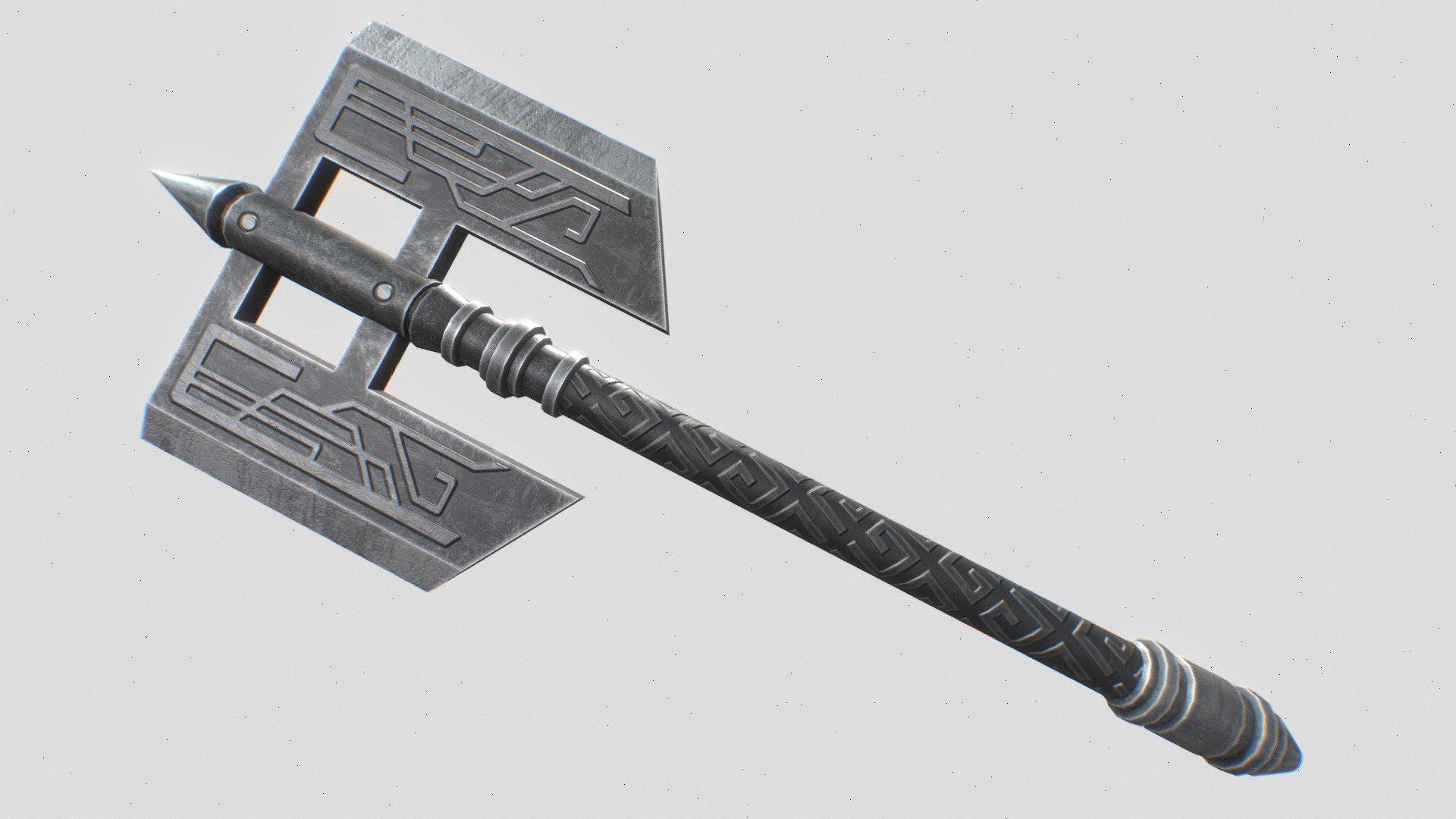 Fantasy axe - deep3dsea