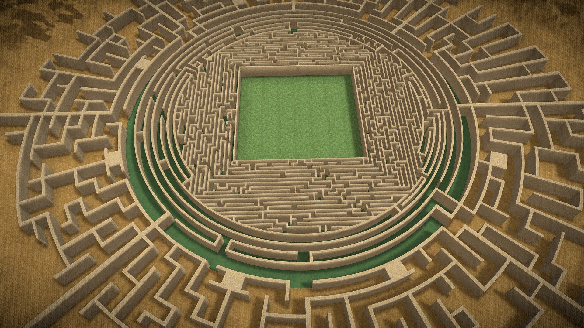 Download Maze Runner 3D Model | Deep3DSea