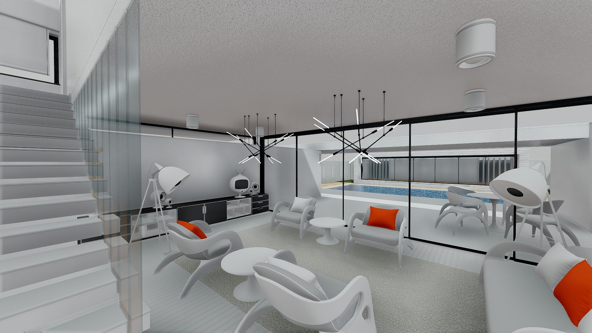 Modern House_01 - deep3dsea