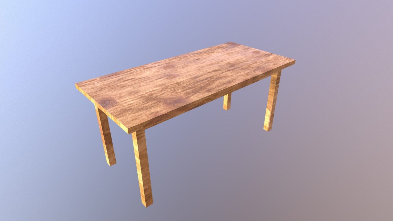 Download Oliver Table Dining 3D Model | Deep3DSea
