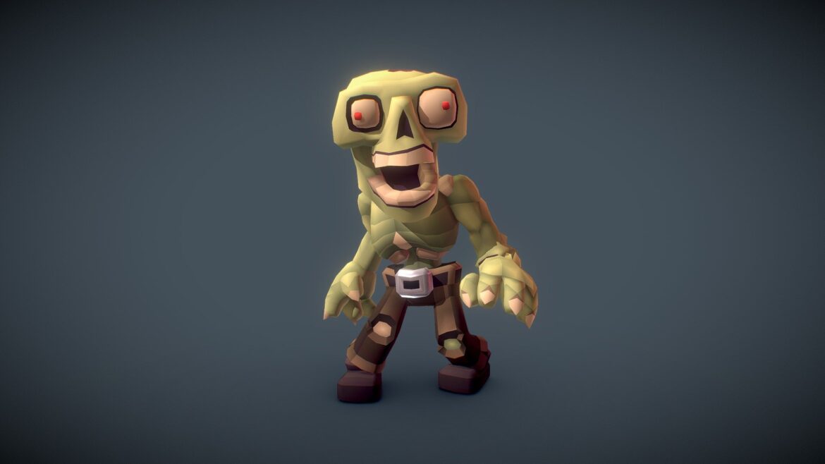 Zombie Commoner - Proto Series - deep3dsea