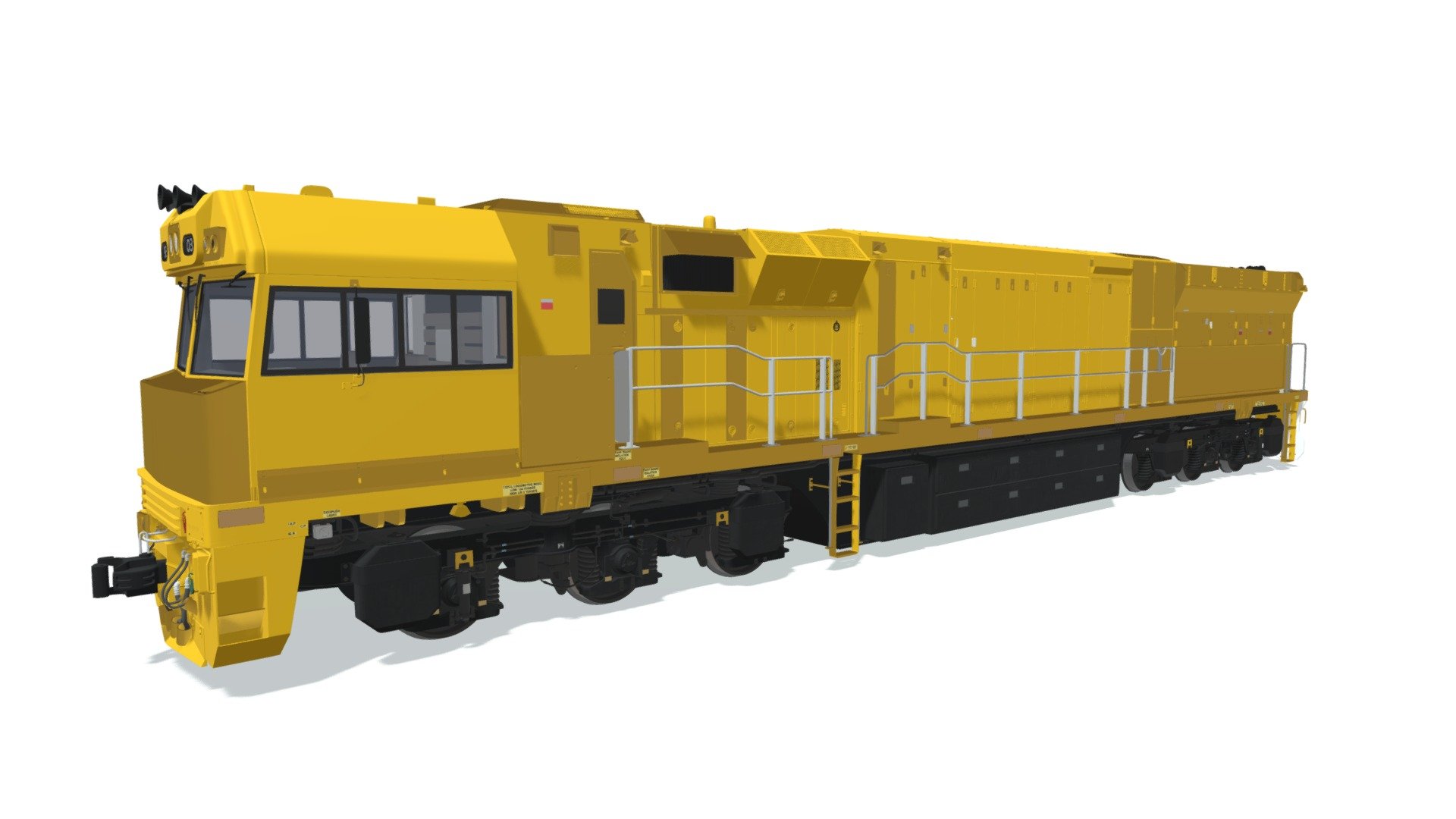Electric Locomotive C44aci - deep3dsea