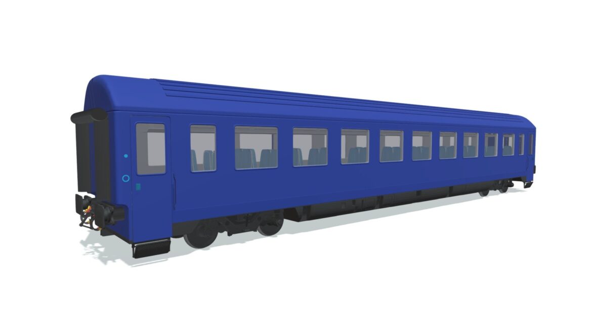 Passenger Train Car - deep3dsea