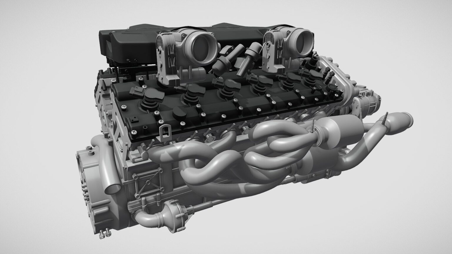 Download V12 Engine 3D Model | Deep3DSea