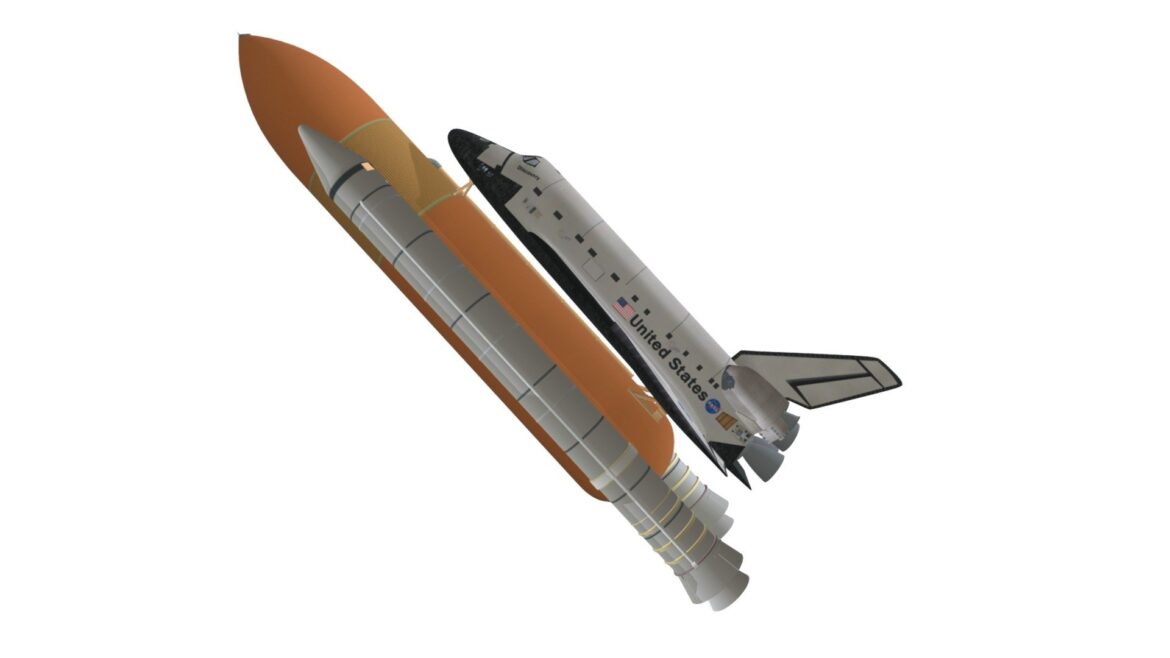 Atlantis Space Shuttle - deep3dsea