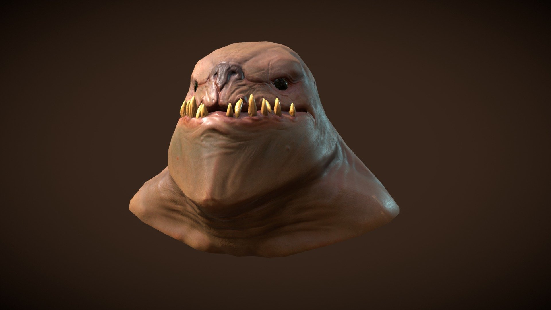 creature head - deep3dsea