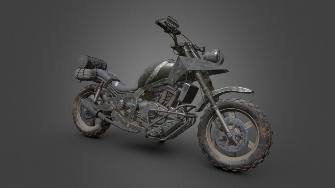 Days Drifter Bike 3d Model - Days Gone Drifter bike 3d model