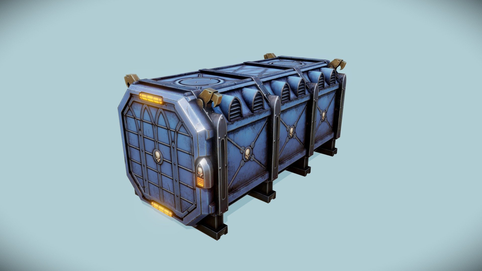 W40k armored container - deep3dsea