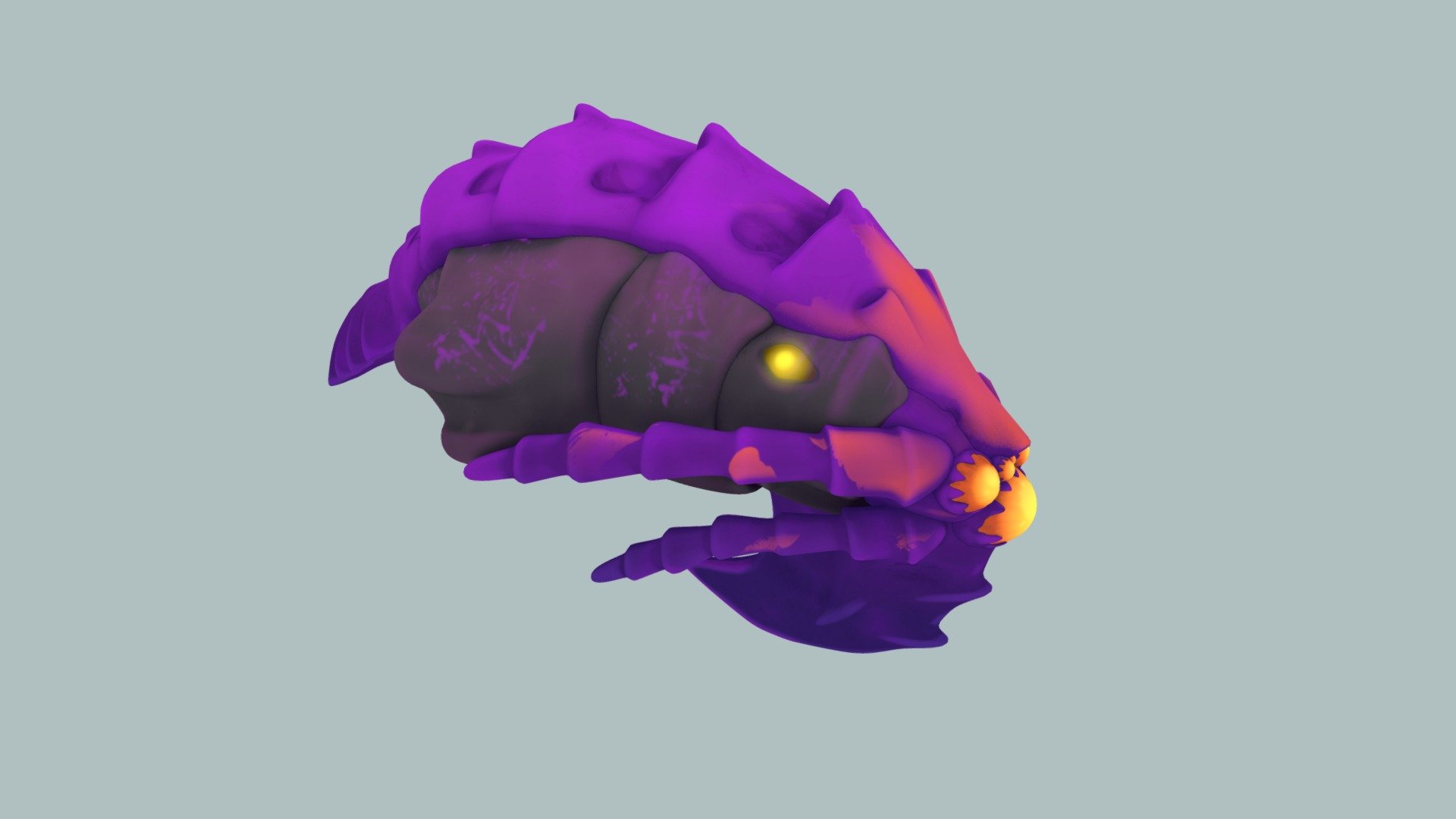 Download Insectoid Bioship 3D Model | Deep3DSea