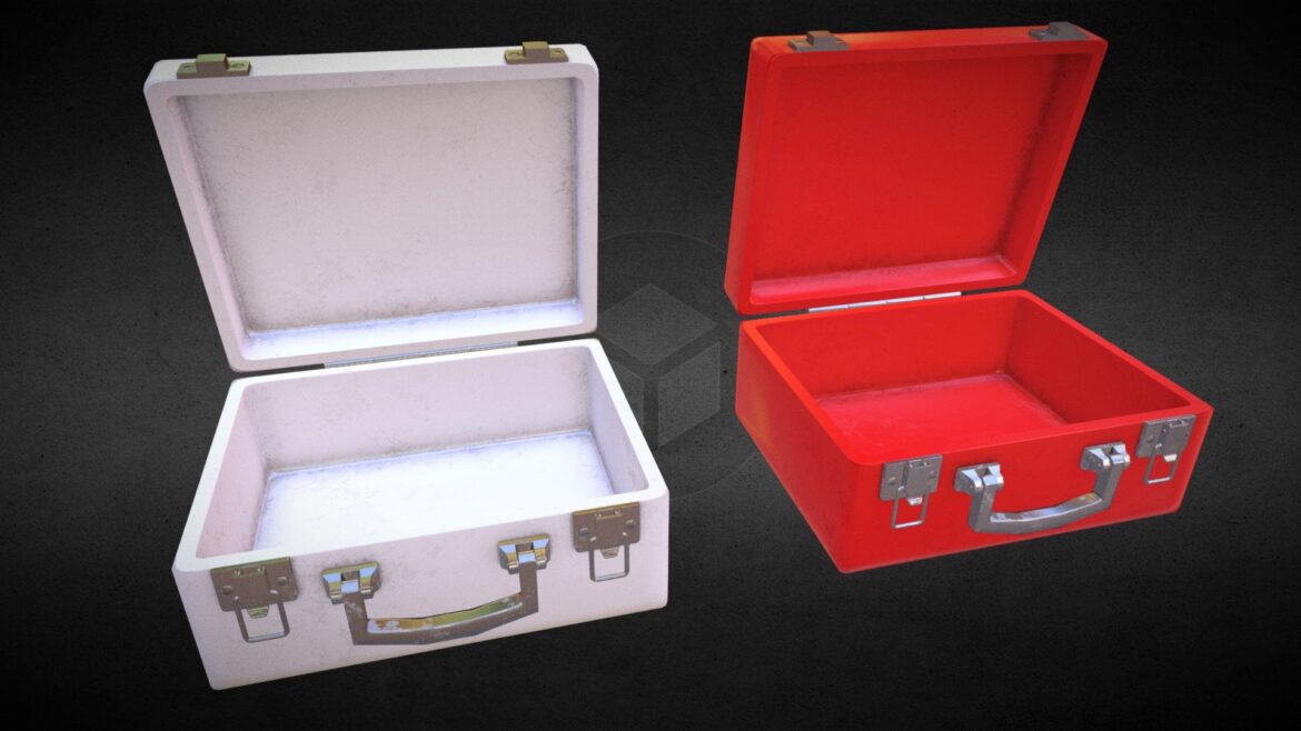 Download Realistic First Aid Kit 3D Model | Deep3DSea