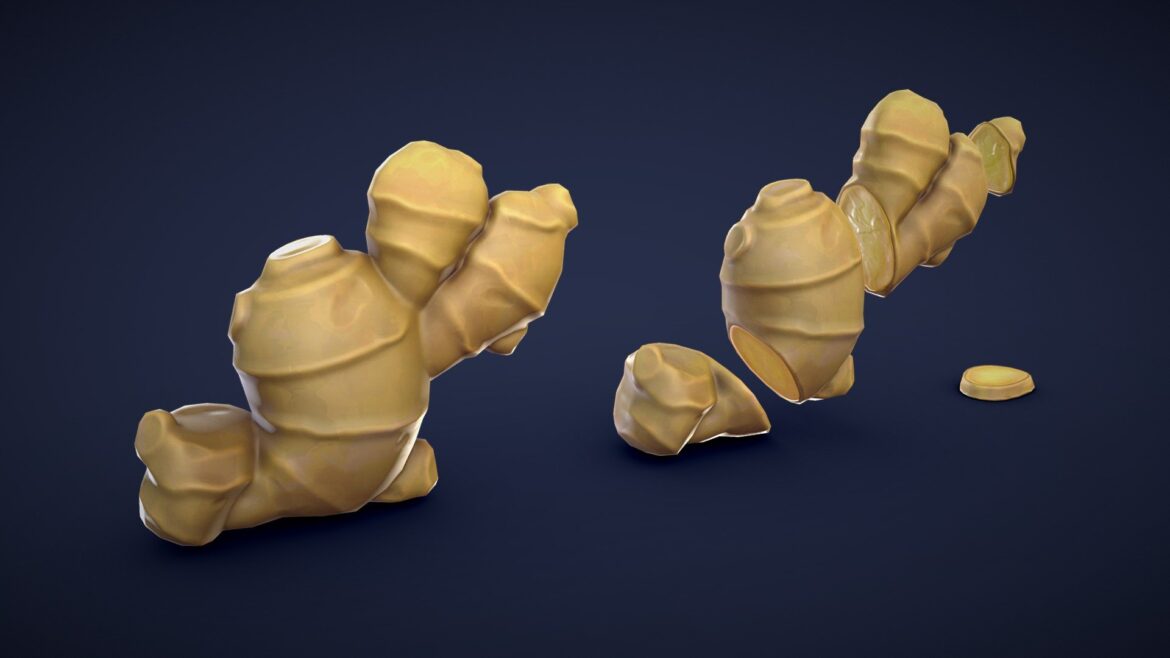 Download Stylized Ginger – Low Poly 3D Model | Deep3DSea