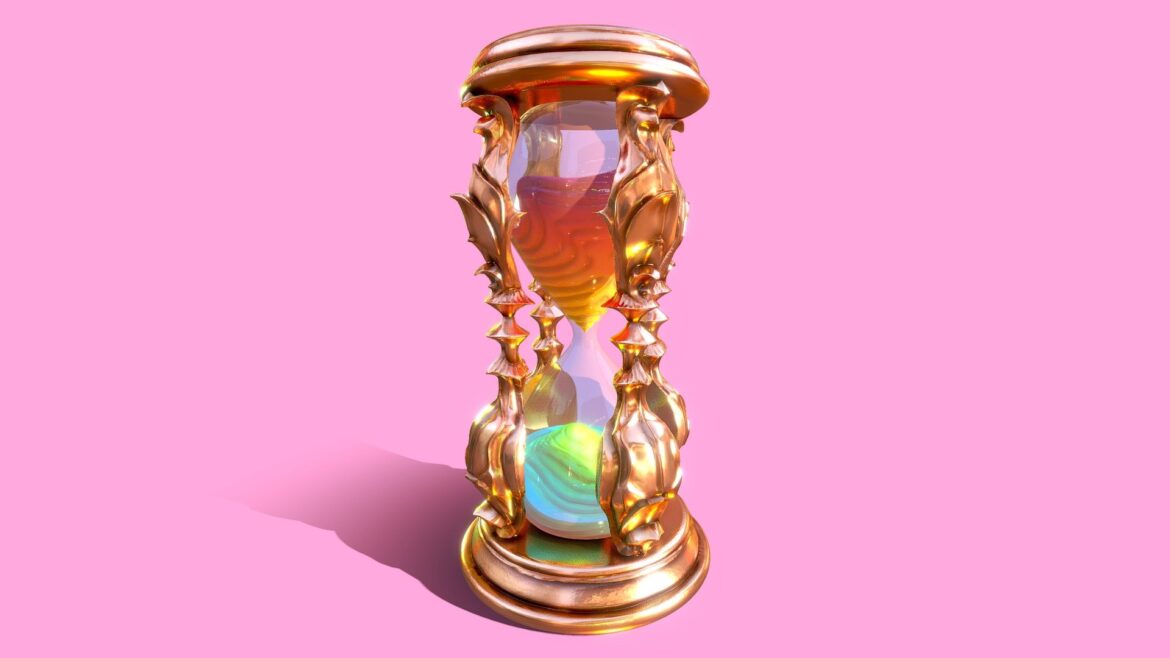 Download Hourglass 3D Model | Deep3DSea