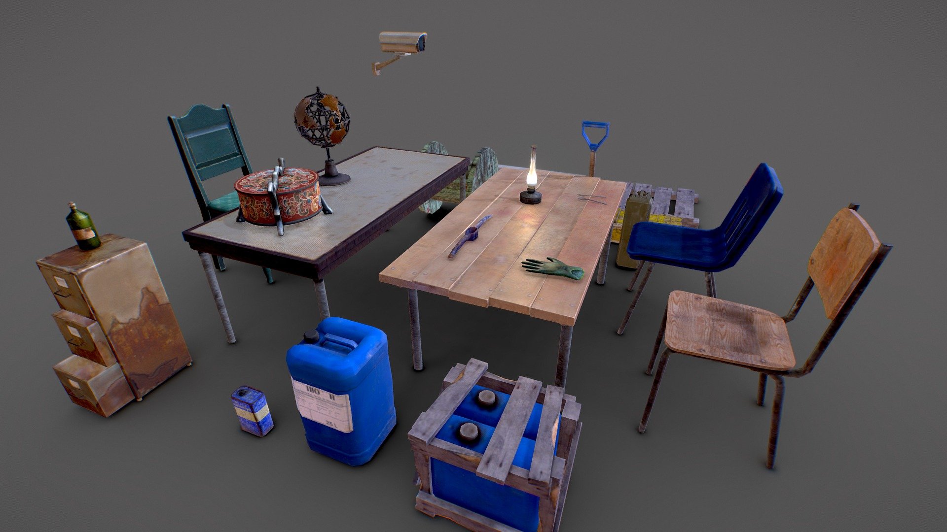 100-Game Assets 3d Models Collection - deep3dsea