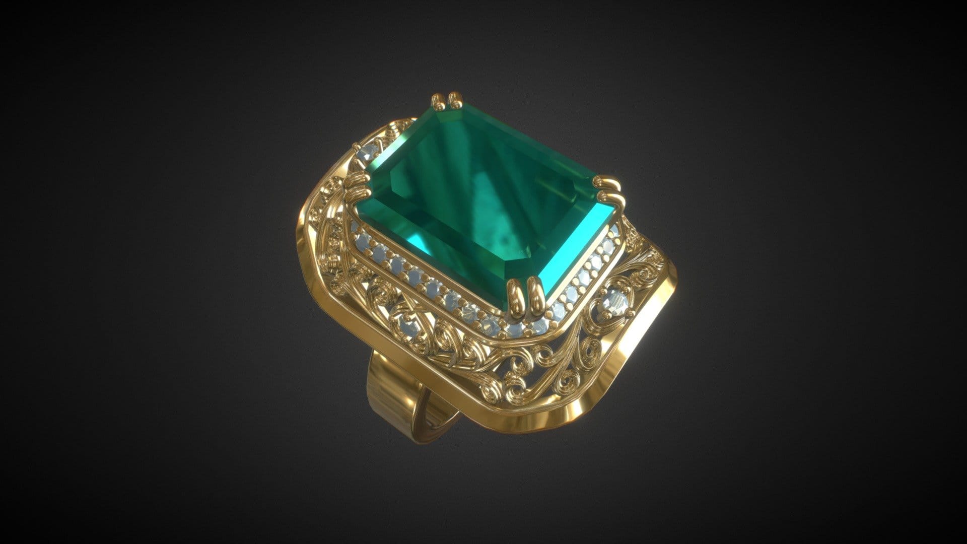 Download 100 Ring 3d Models Collection 3D Model | Deep3DSea