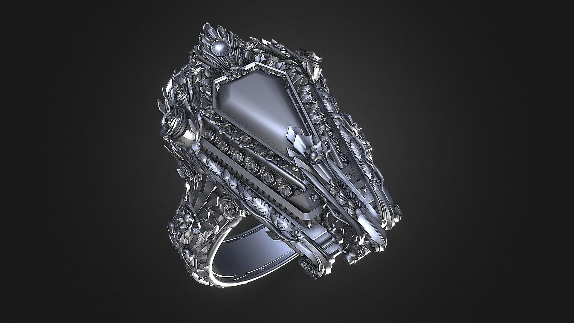 100-Ring 3d Models Collection - deep3dsea