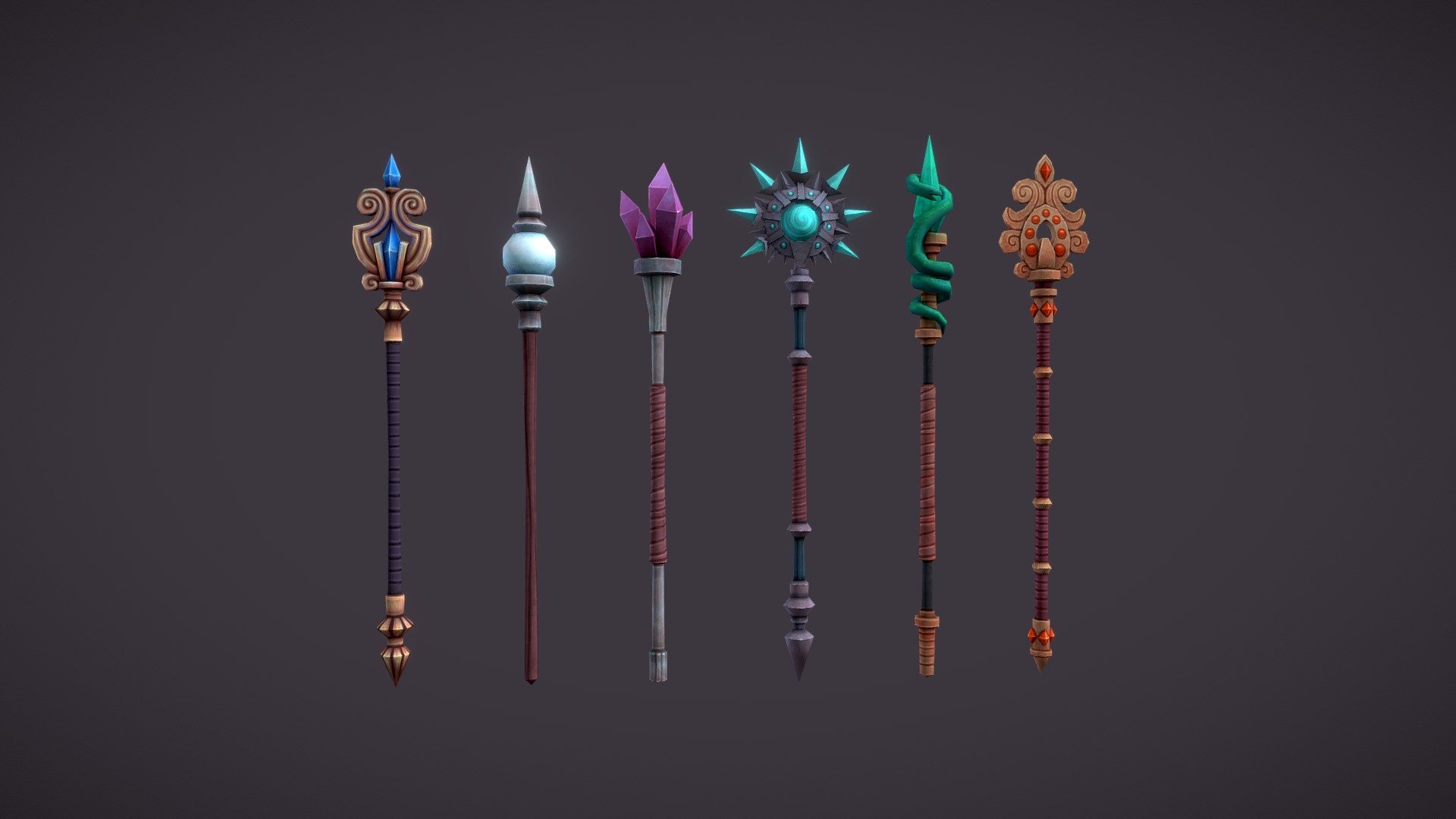 100-Weapons 3d Models Collection - deep3dsea