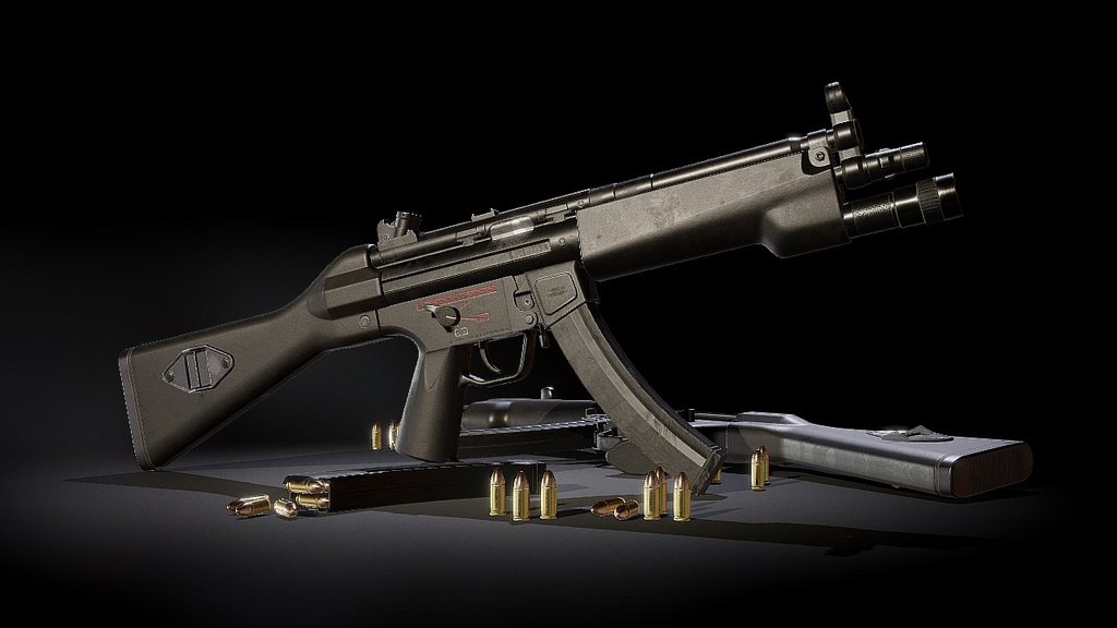 Download 100 Weapons 3d Models Collection 3D Model | Deep3DSea