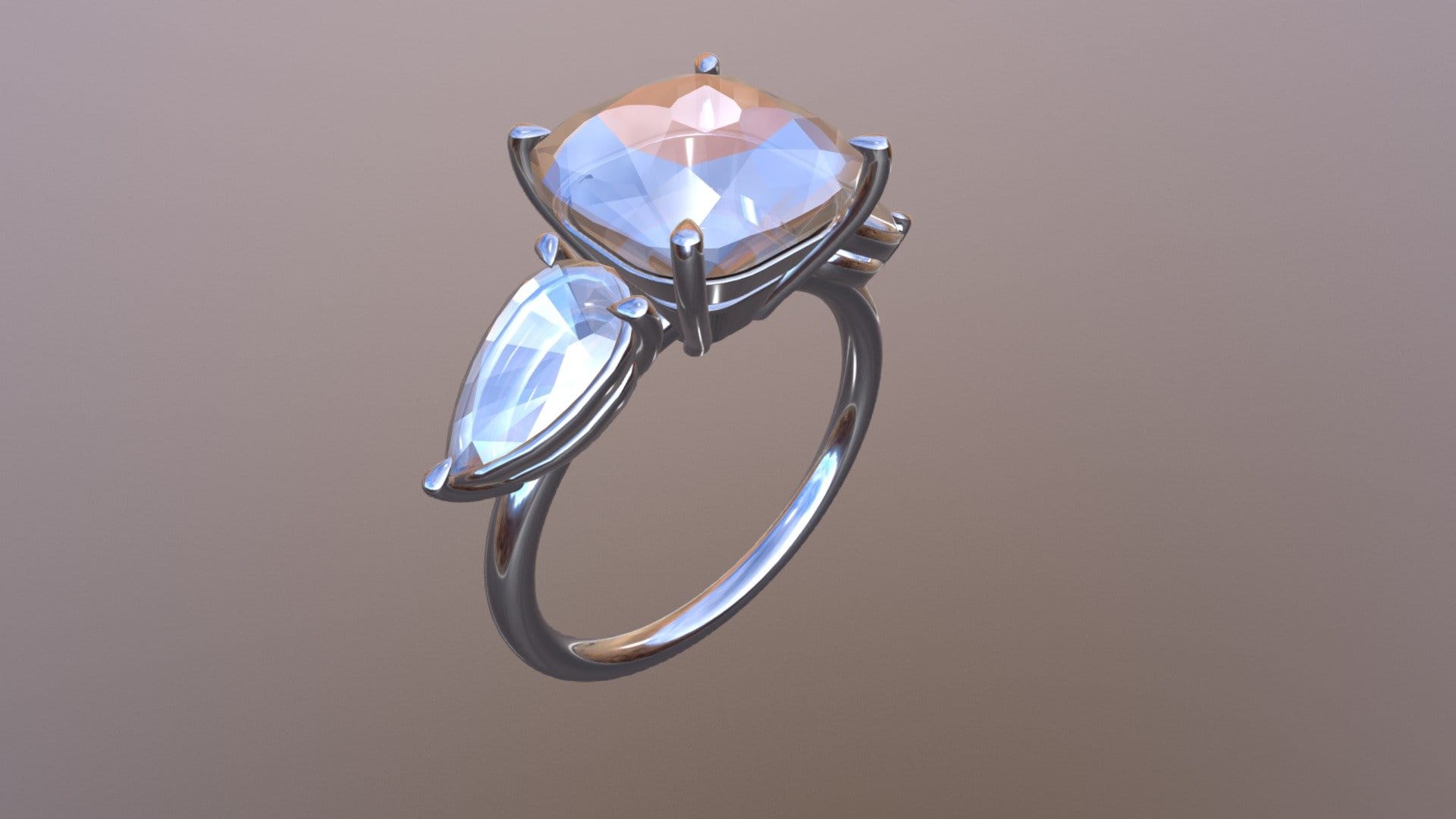 100-Ring 3d Models Collection - deep3dsea