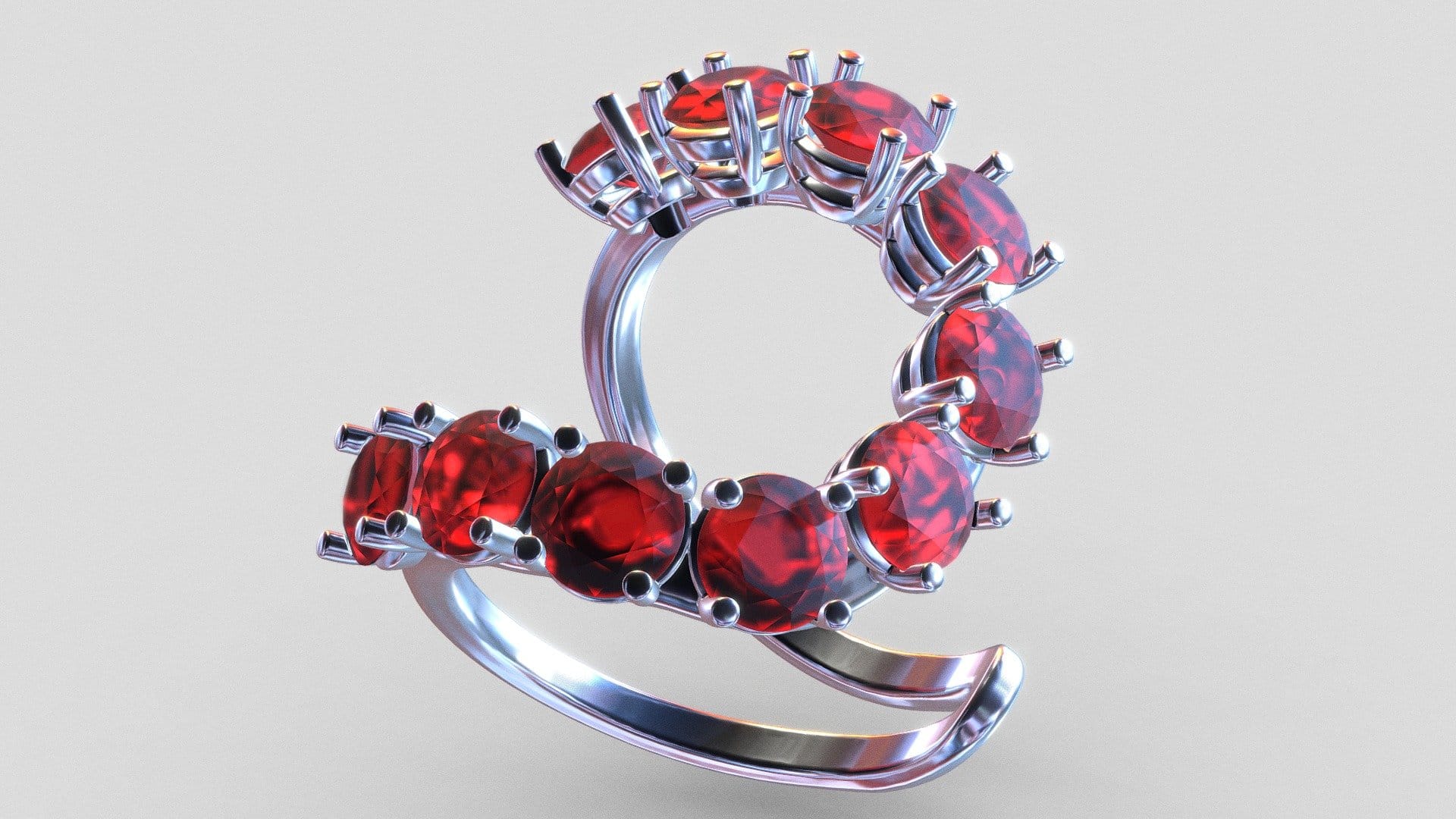 100-Ring 3d Models Collection - deep3dsea