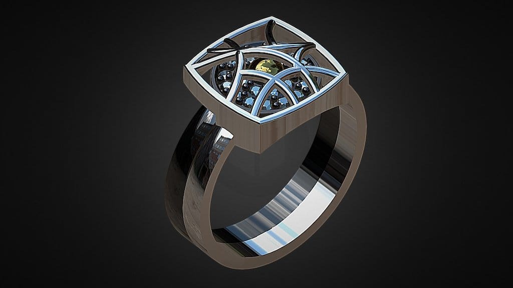 100-Ring 3d Models Collection - deep3dsea