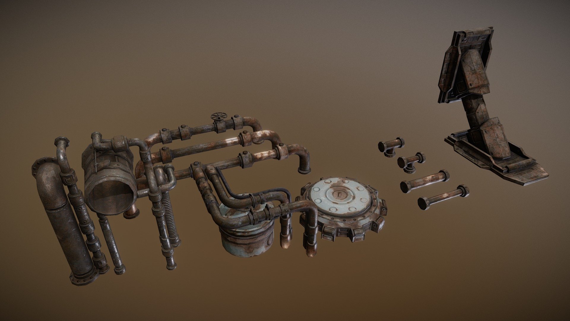 100-Game Assets 3d Models Collection - deep3dsea