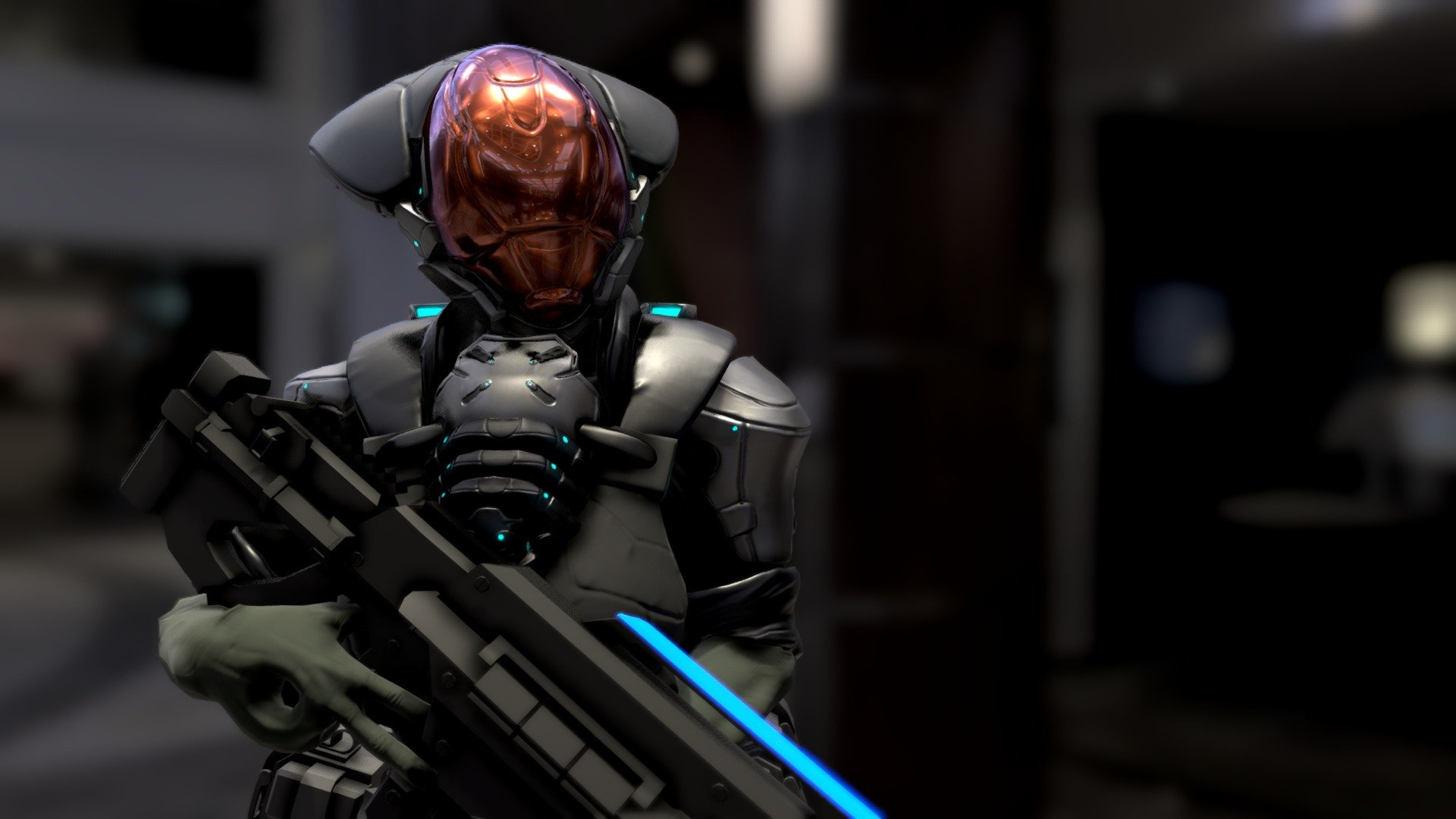 100-Sci fi Characters 3d Models Collection - deep3dsea