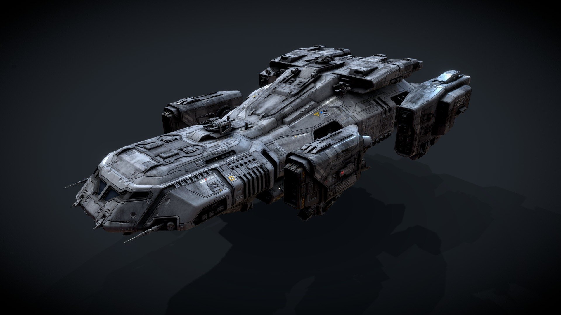 100-Spaceship 3d Models Collection - deep3dsea