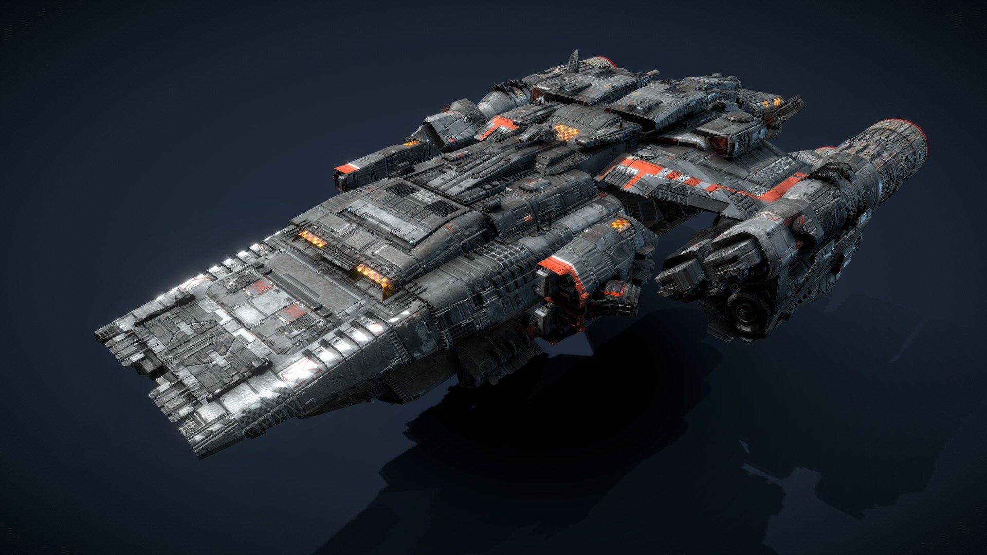 100-Spaceship 3d Models Collection - deep3dsea