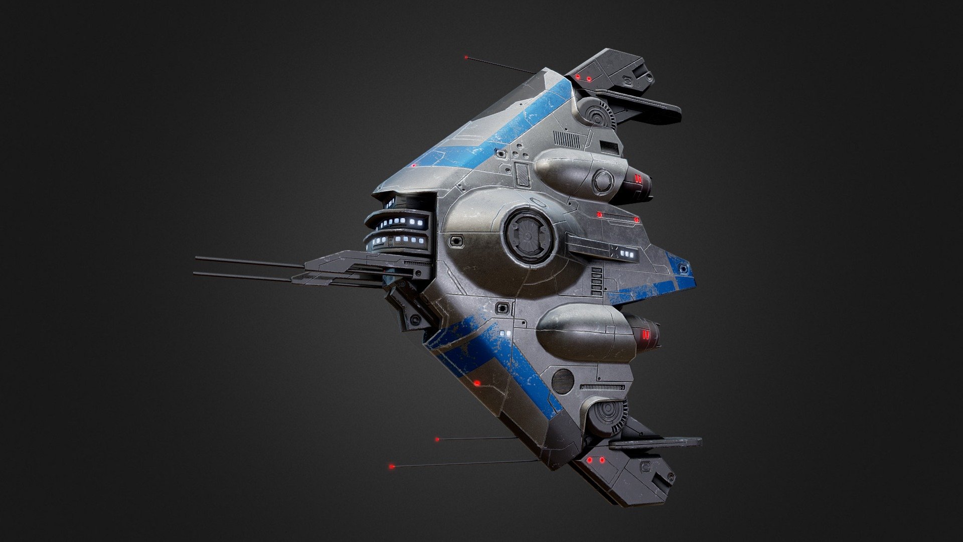 Download 100-Spaceship 3d Models Collection 3D Model | deep3dsea