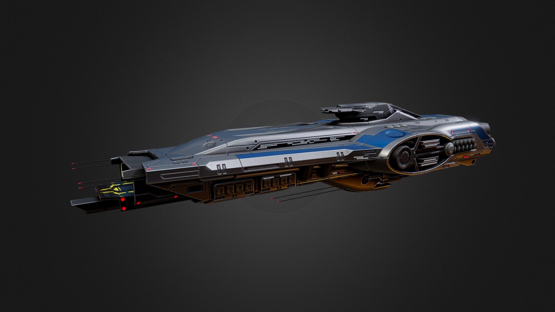 Download 100-Spaceship 3d Models Collection 3D Model | deep3dsea