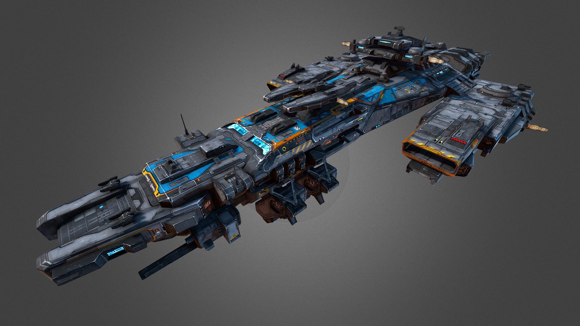 100-Spaceship 3d Models Collection - deep3dsea