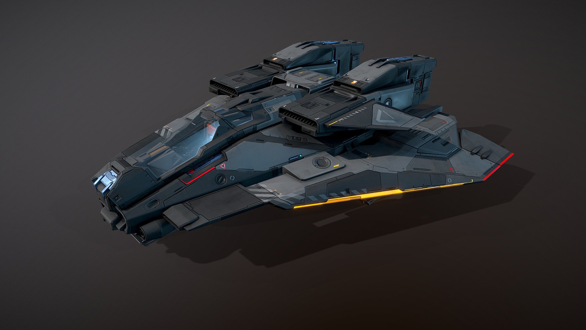 100-Spaceship 3d Models Collection - deep3dsea