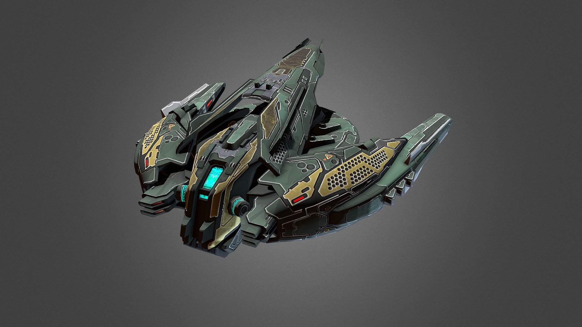 Download 100-Spaceship 3d Models Collection 3D Model | deep3dsea