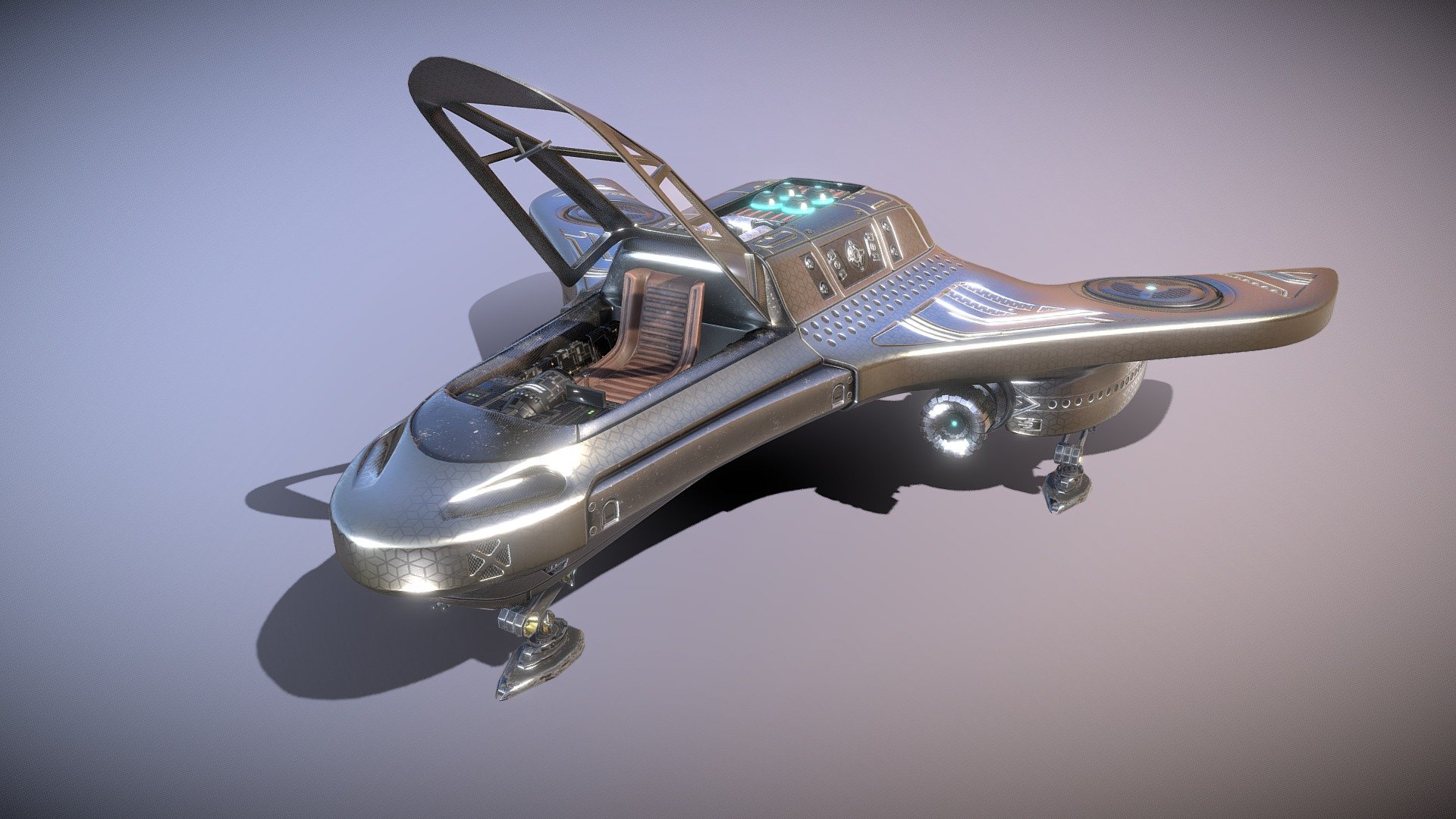 100-Spaceship 3d Models Collection - deep3dsea