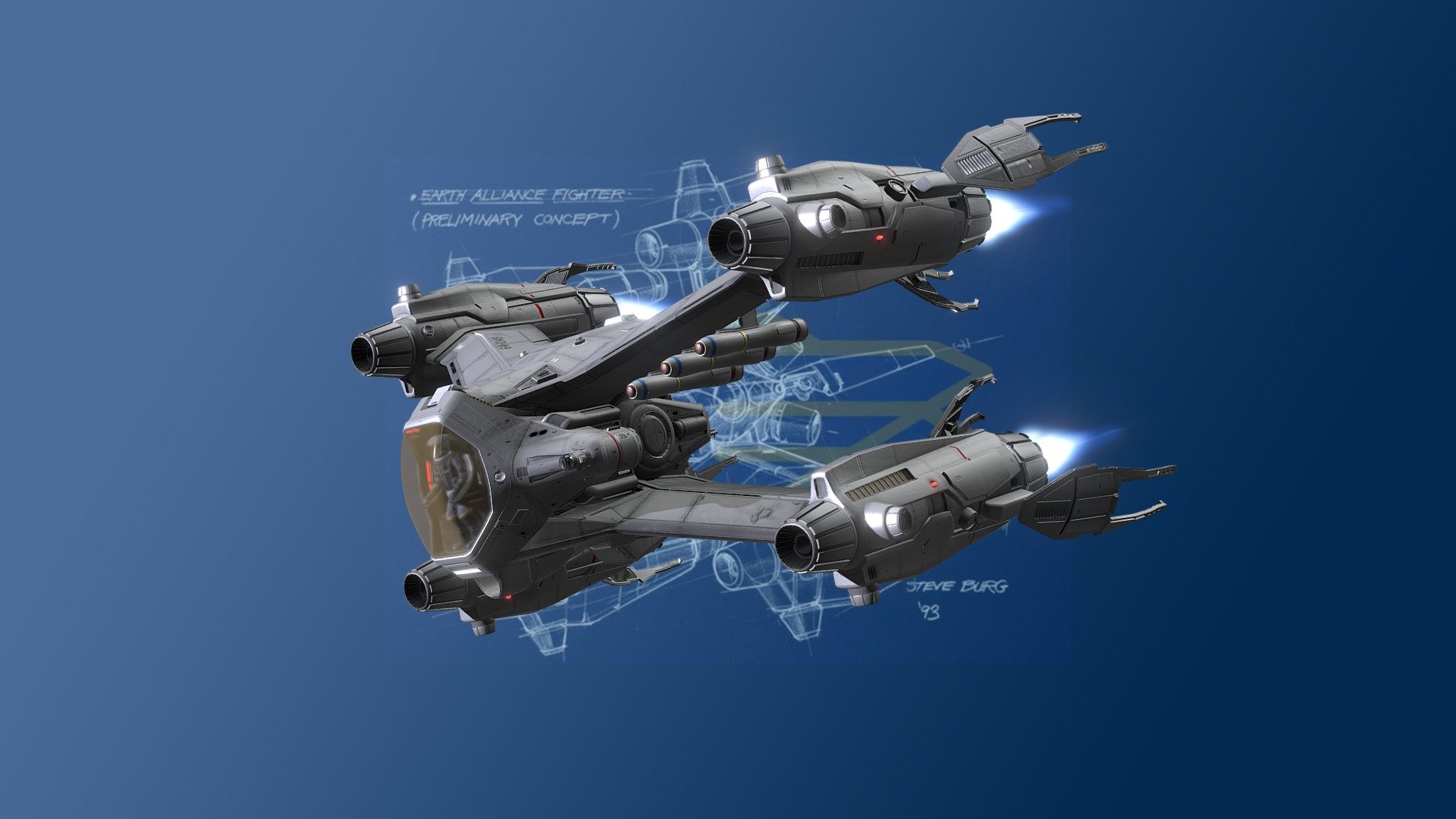 100-Spaceship 3d Models Collection - deep3dsea