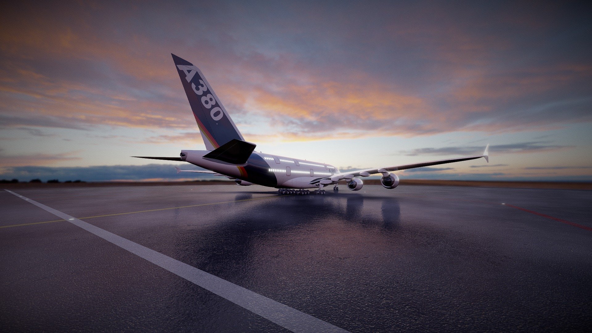 100-Airbus 3d Models Collection - deep3dsea