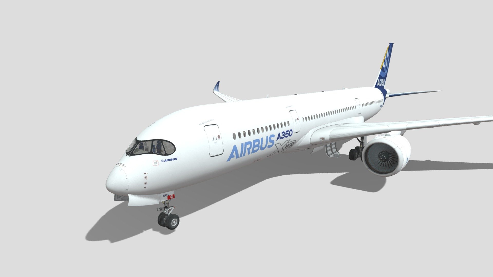 Download 100 Airbus 3d Models Collection 3D Model | Deep3DSea