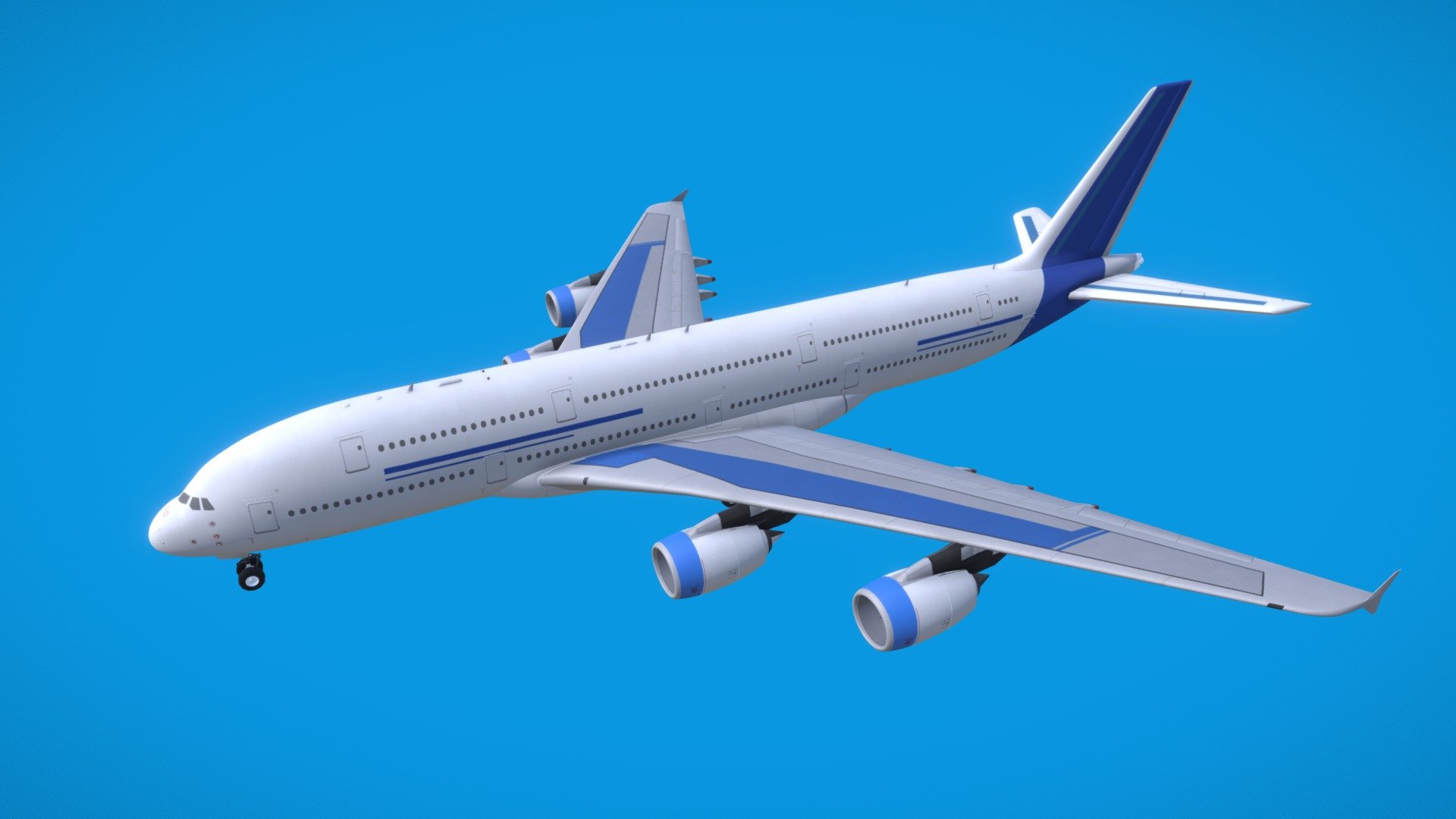 100-Airbus 3d Models Collection - deep3dsea