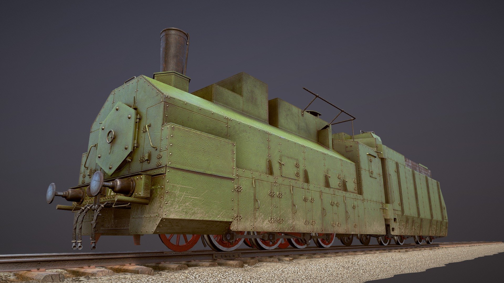 100-Train 3d Models Collection - deep3dsea
